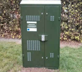 Damaged utility equipment | Knowsley Council